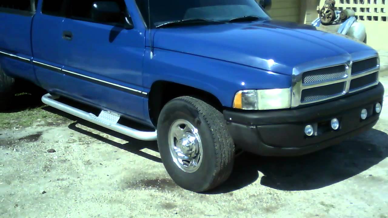 truck 1 outside sorry shake 1995 Dodge Ram 2500 angry ram - YouTube