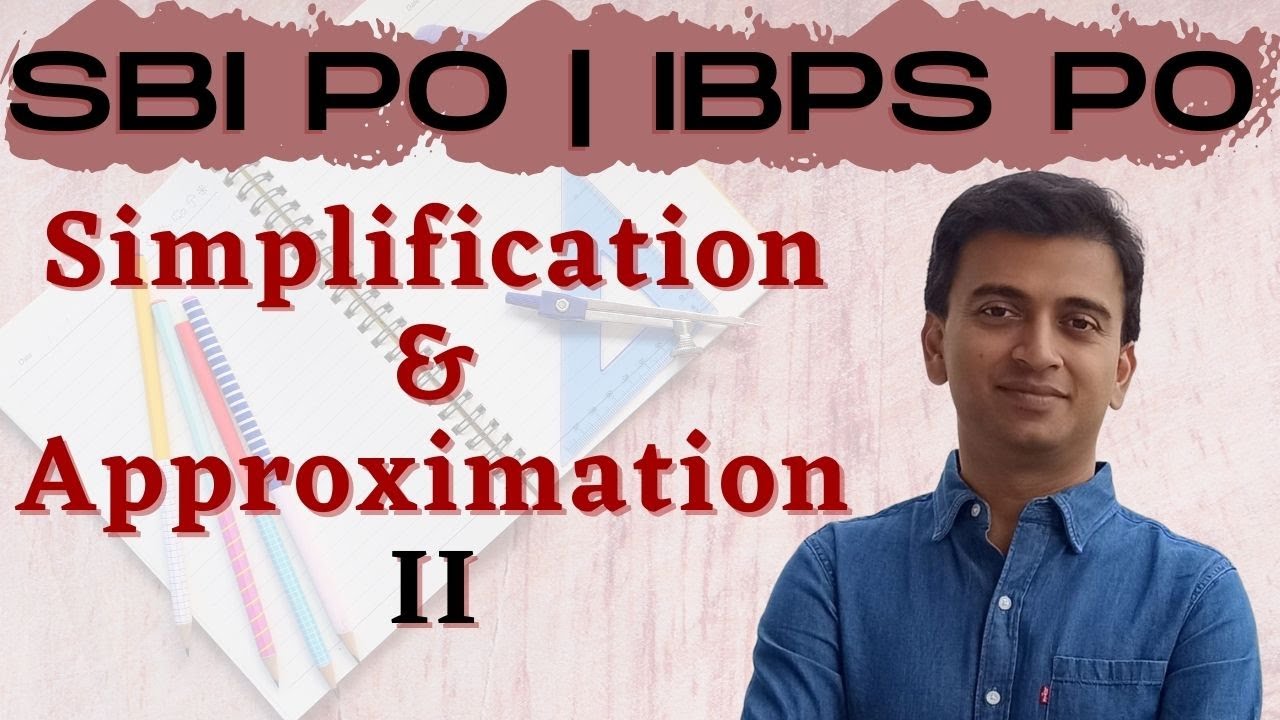 Simplification and Approximation - 2 | SBI PO | IBPS PO - YouTube