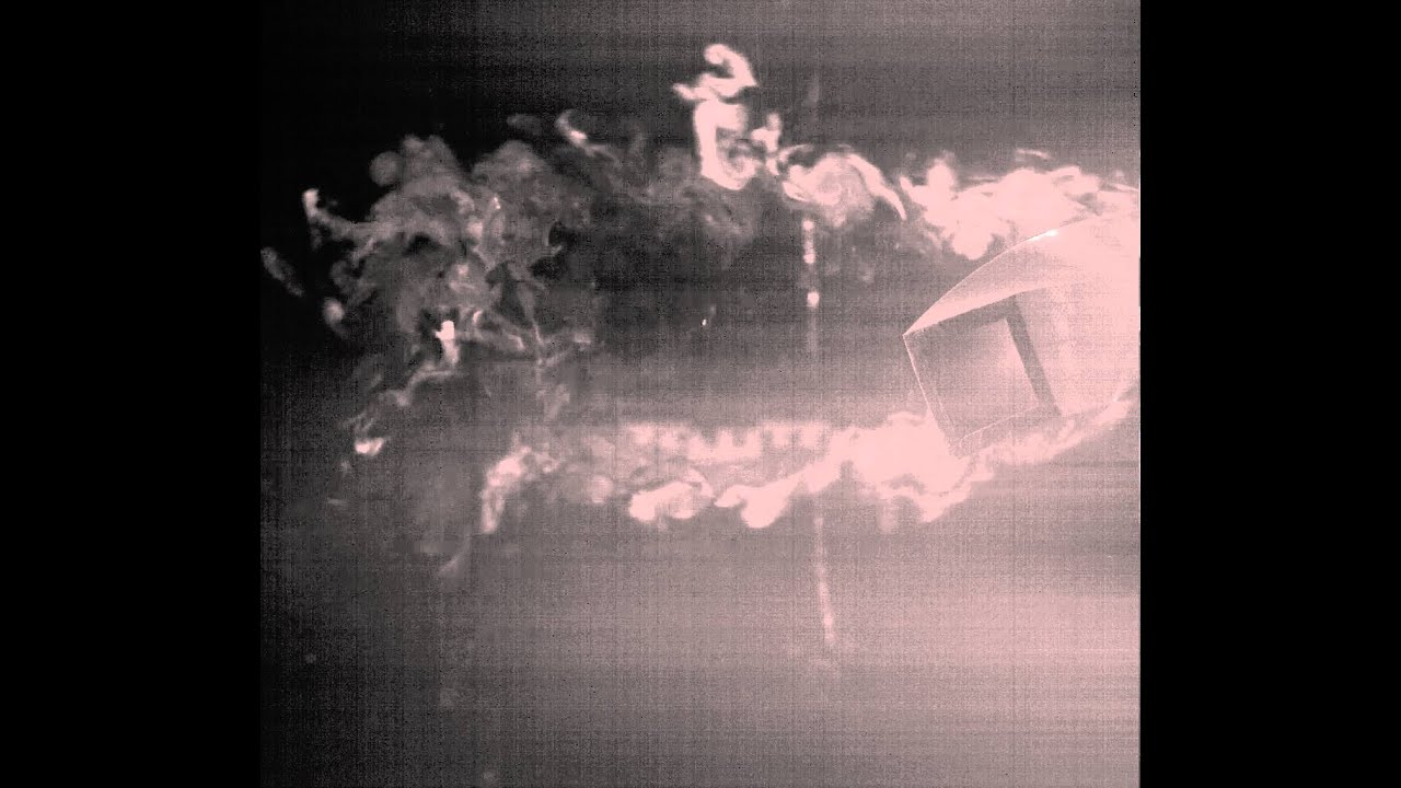 Flow around a twisted rectangular object - YouTube