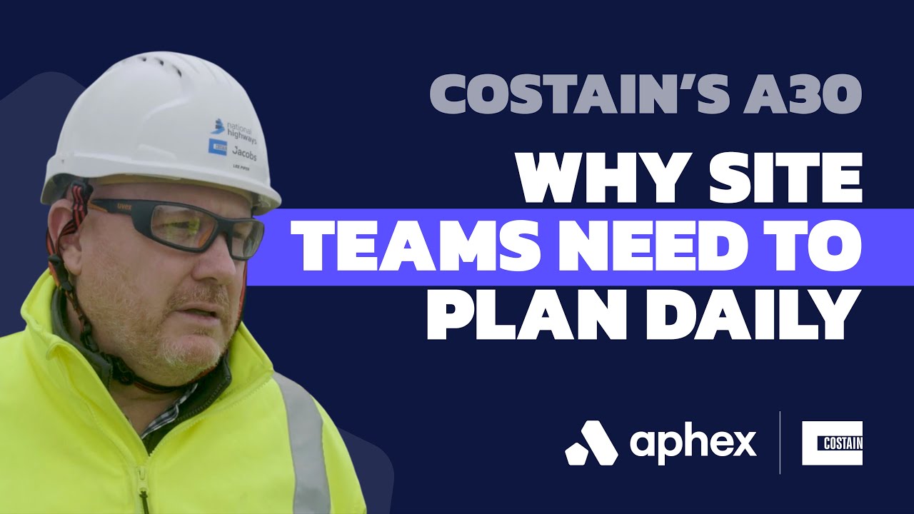 Site teams drive construction plans on Costain’s A30 upgrade - YouTube