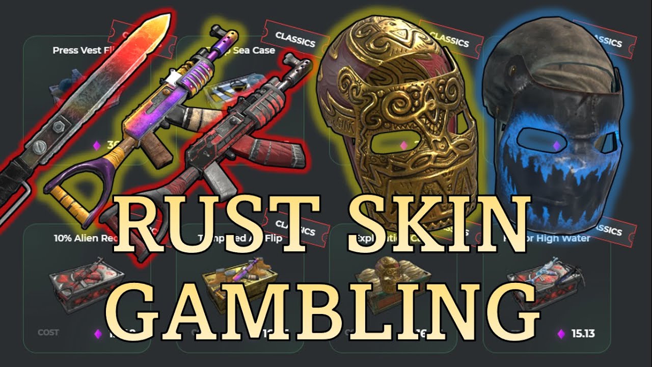 RUST CASE OPENING!!! 🔥 + FREE RUST SKINS 💸 (RustClash) - YouTube