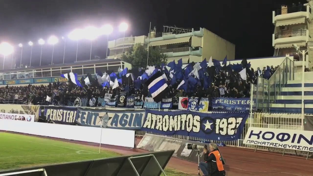 ΑΤΡΟΜΗΤΟΣ - ολυμπιακός 1-2 (25.11.2018) fentaginclub1980 - YouTube