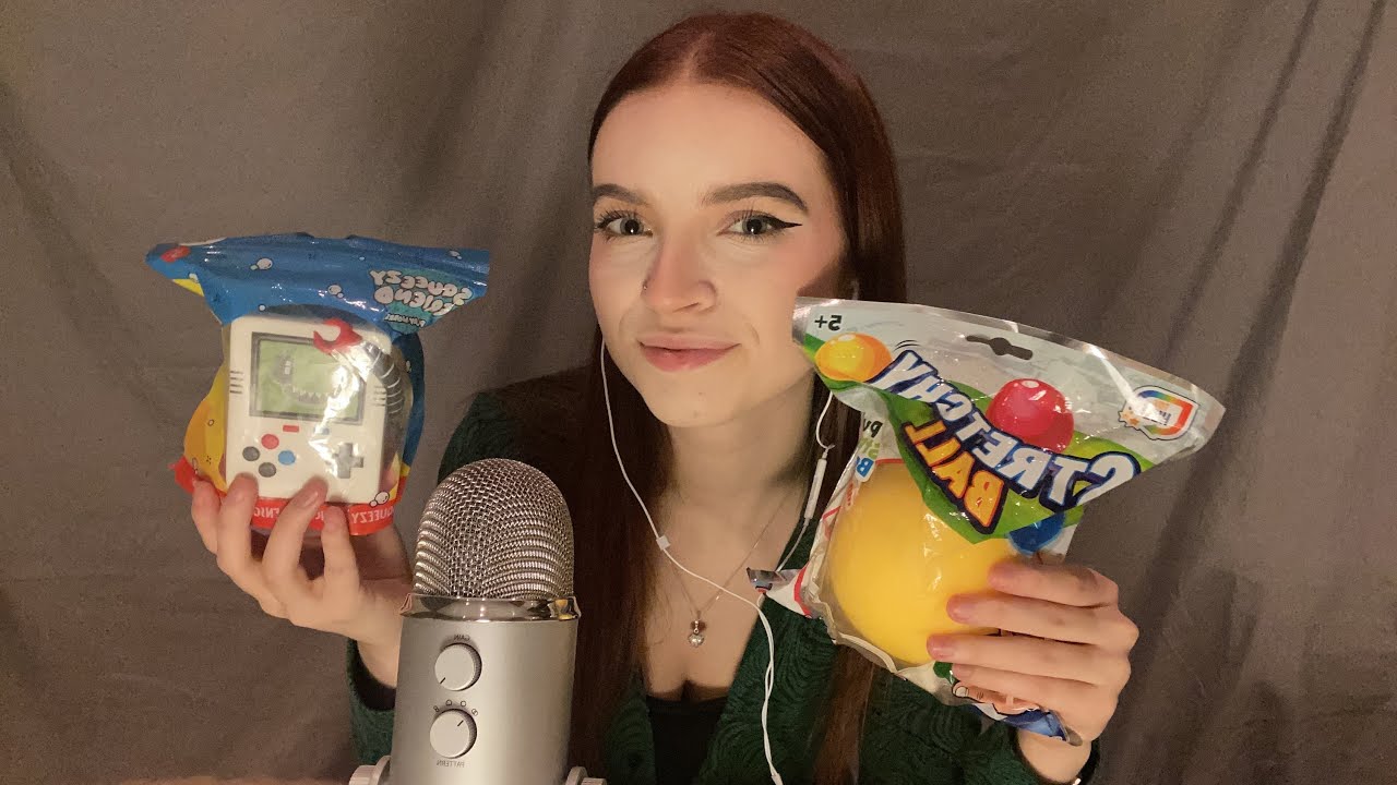 ASMR Fidget Toys, Crinkling and Mouth sounds🥱🤤🧠 - YouTube