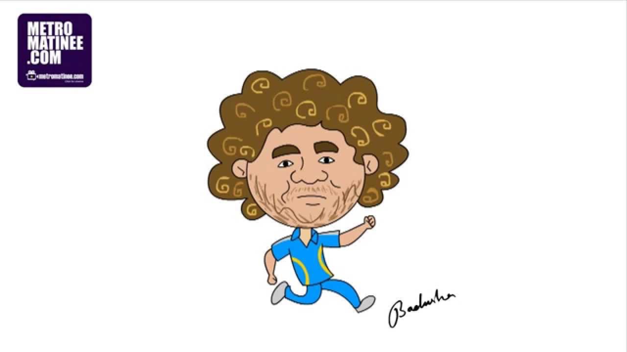 How to Draw Lasith Malinga - YouTube