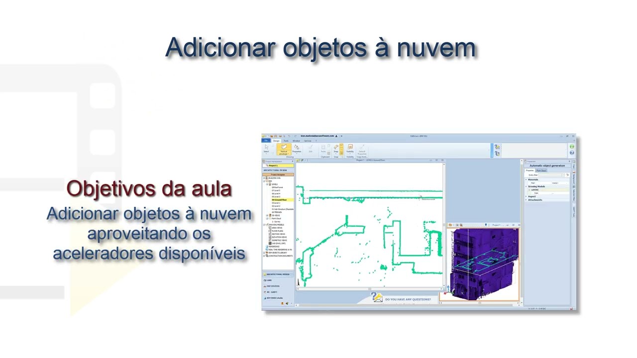 Vídeo Tutorial de Edificius - Adicionar objetos à nuvem - ACCA software - YouTube