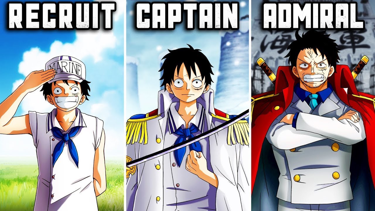 O que aconteceria se Luffy se tornasse um Marinheiro? - One Piece - YouTube