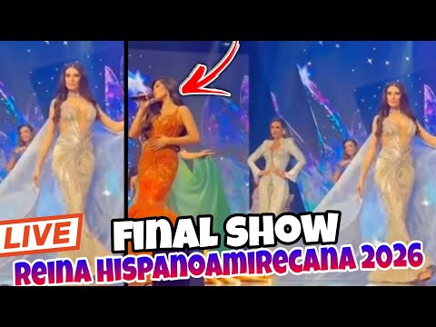 LIVE! Evening Gown Miss Reina Hispanoamirecana 2026 Fibal