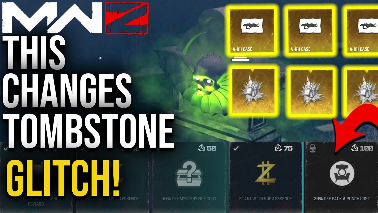 THIS CHANGES THE TOMBSTONE DUPLICATION GLITCH IN COD MW3 ZOMBIES! - YouTube