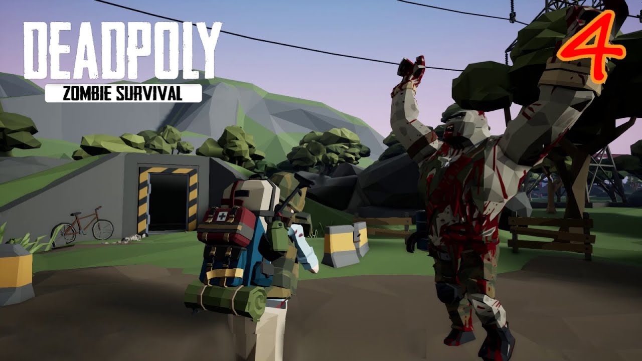 Dead Poly Gameplay #4 บุกฐานทัพลับใต้ดิน - YouTube