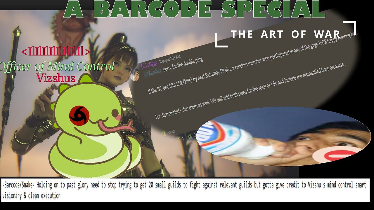 A Barcode Special - The Art of War | ONE HUNDO FITY CASH MONEY ON THE ...