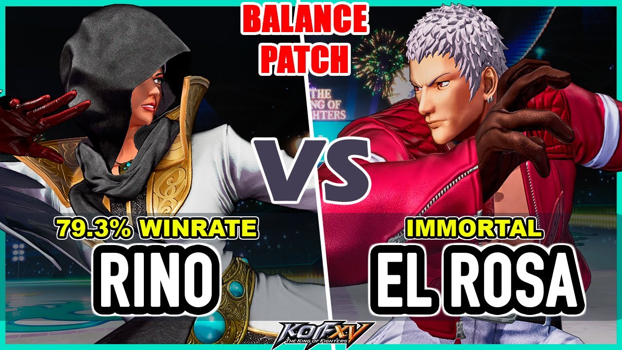 KOF XV 🔥 Rino (Najd/Isla/Ash) vs El Rosa (O.Yashiro/Ramón/Dinosaur ...