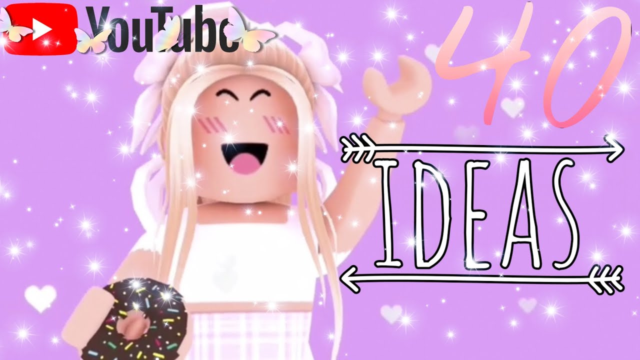 40 ROBLOX VIDEO IDEAS FOR BEGINNERS! - YouTube
