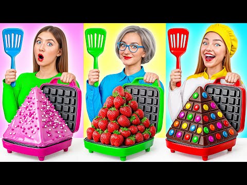 Ben vs Büyükanne Yemek Yapma Mücadelesi | Muhteşem Yemek Mücadeleleri Multi DO Joy
