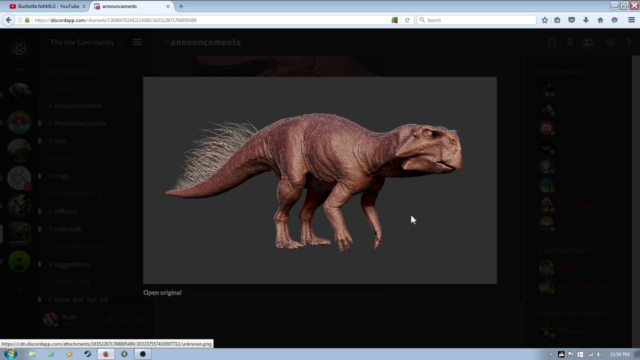 The Isle New Psittacosaurus one of the starter herbivores - YouTube