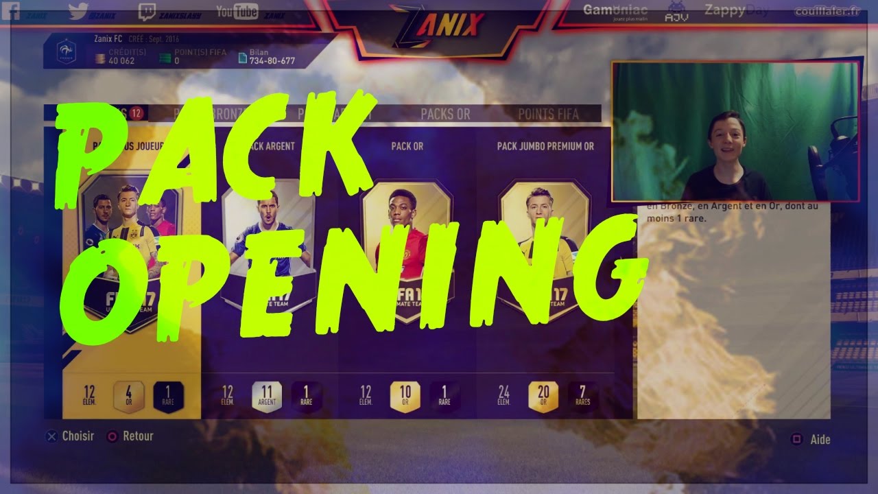 PACK OPENING ! Animation ? - YouTube