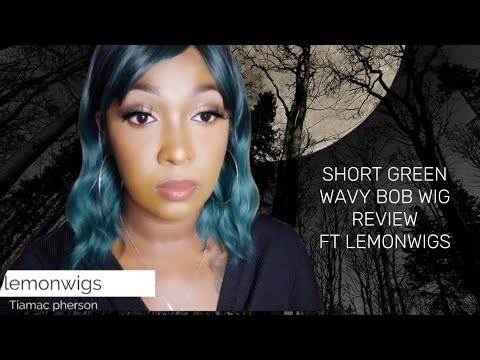 GREEN WAVY BOB WIG FT LEMONWIGS | TIAMAC PHERSON #lemonwigs @mmgbulls ...