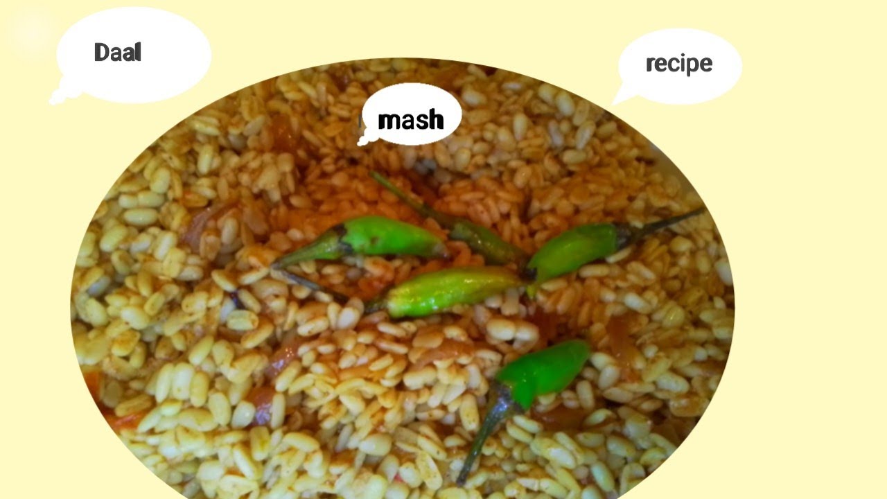chatpati Dal Mash Recipe-Daal Mash/Urad Daal /Lentil Recipe-Mahvi with ...
