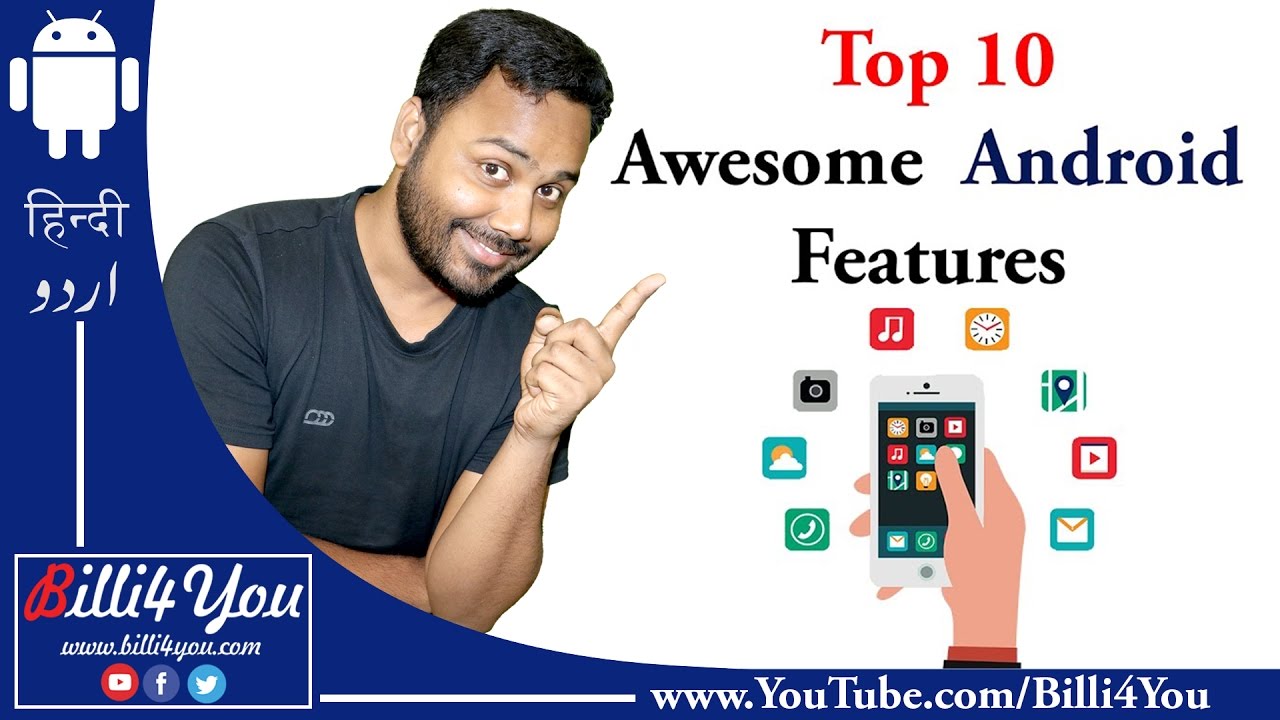 Top 10 Killer Android Features You Are Not Using - YouTube