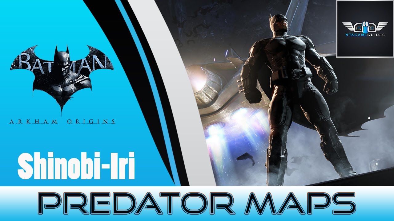 Batman Arkham Origins - Hidden Facility / Predator Map - As Batman ...