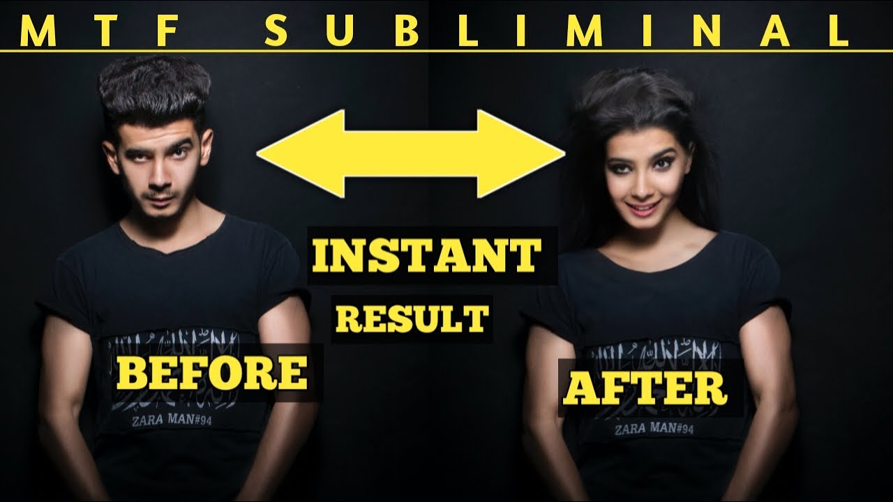 Feminize Me | MTF SUBLIMINAL| Fast Results - YouTube