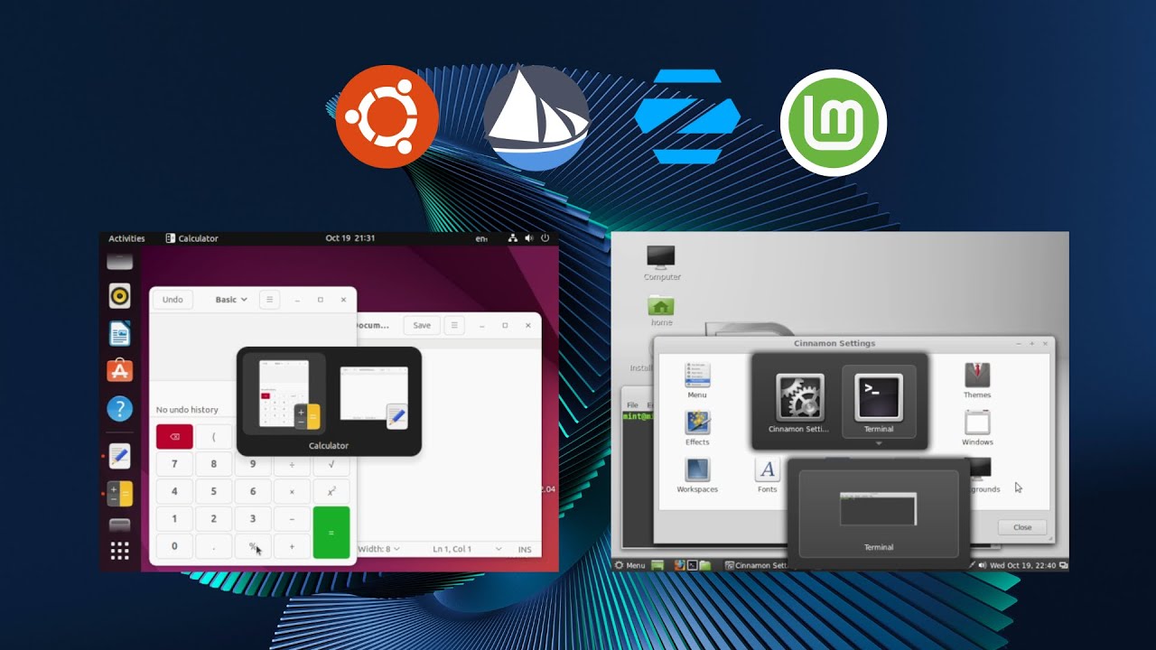 Alt-Tab on Linux distros - YouTube