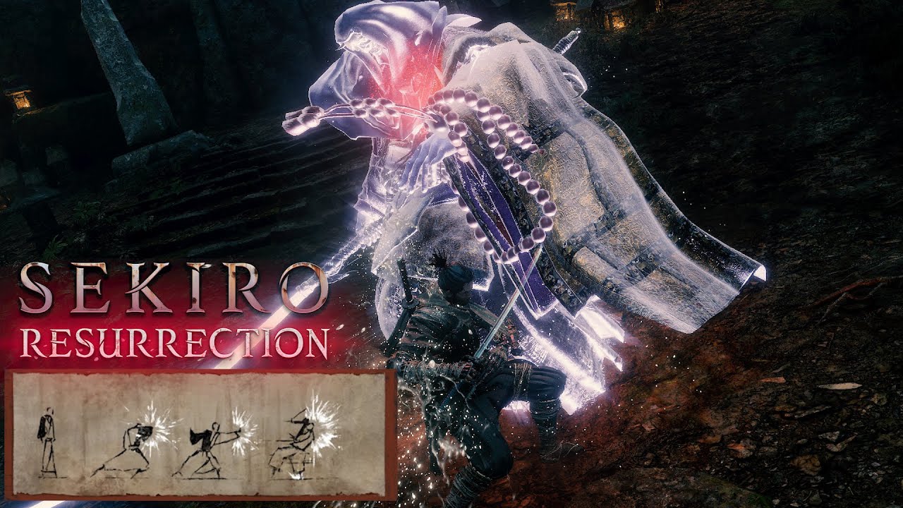 Sekiro: Resurrection - "Illusion" Corrupted Monk (Praying Strikes ...