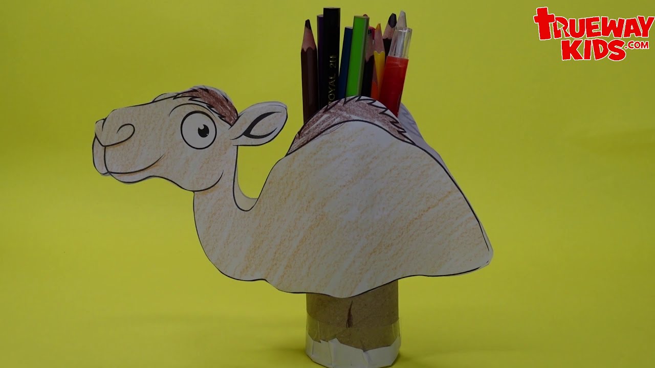 Camel holder craft - YouTube