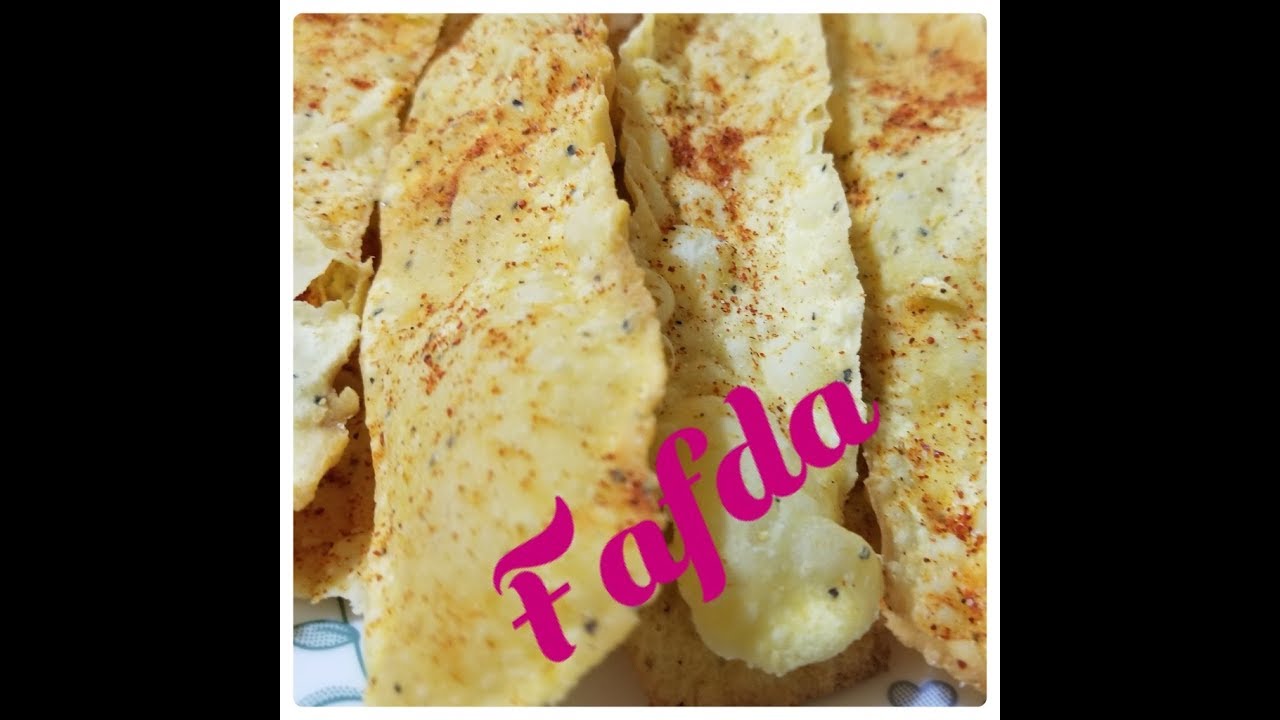 Fafda Recipe, How to make Fafda, Indian Food, Two way to make Fafda ...