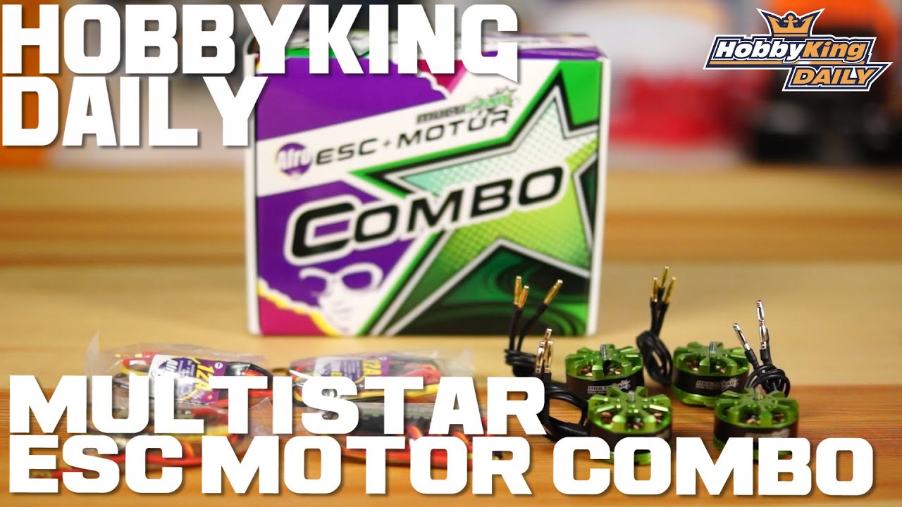 MultiStar ESC Motor Combo Set - HobbyKing Daily - YouTube