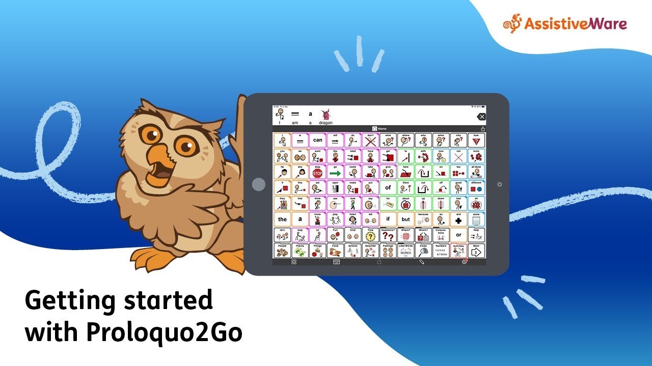 Getting started with Proloquo2Go - YouTube