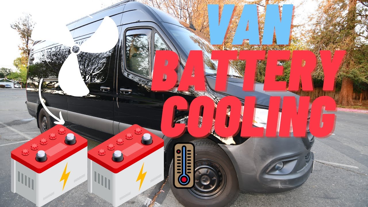 Camper Van - Simple Battery Pack Cooling System #vanlife - YouTube