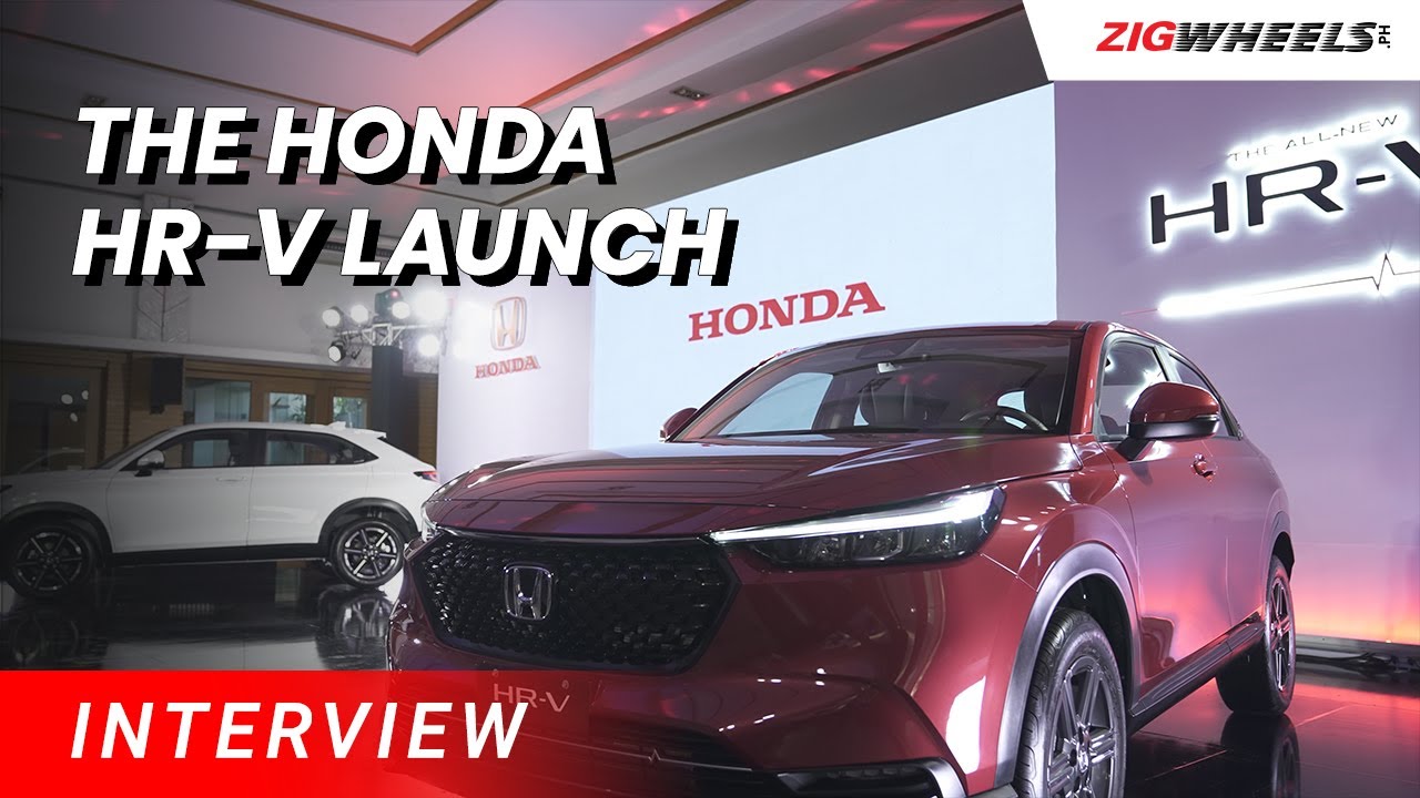 Honda HR-V Launch Interview | Zigwheels.Ph - YouTube