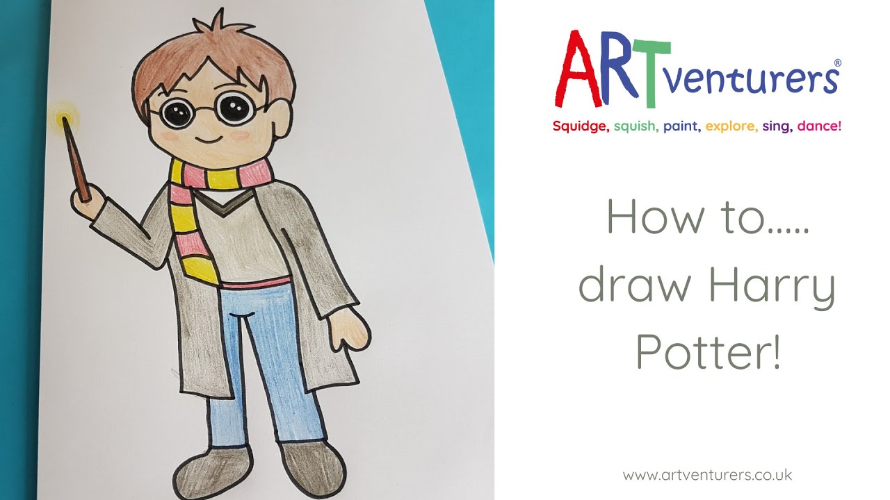 How To Draw A Harry Potter Character - YouTube