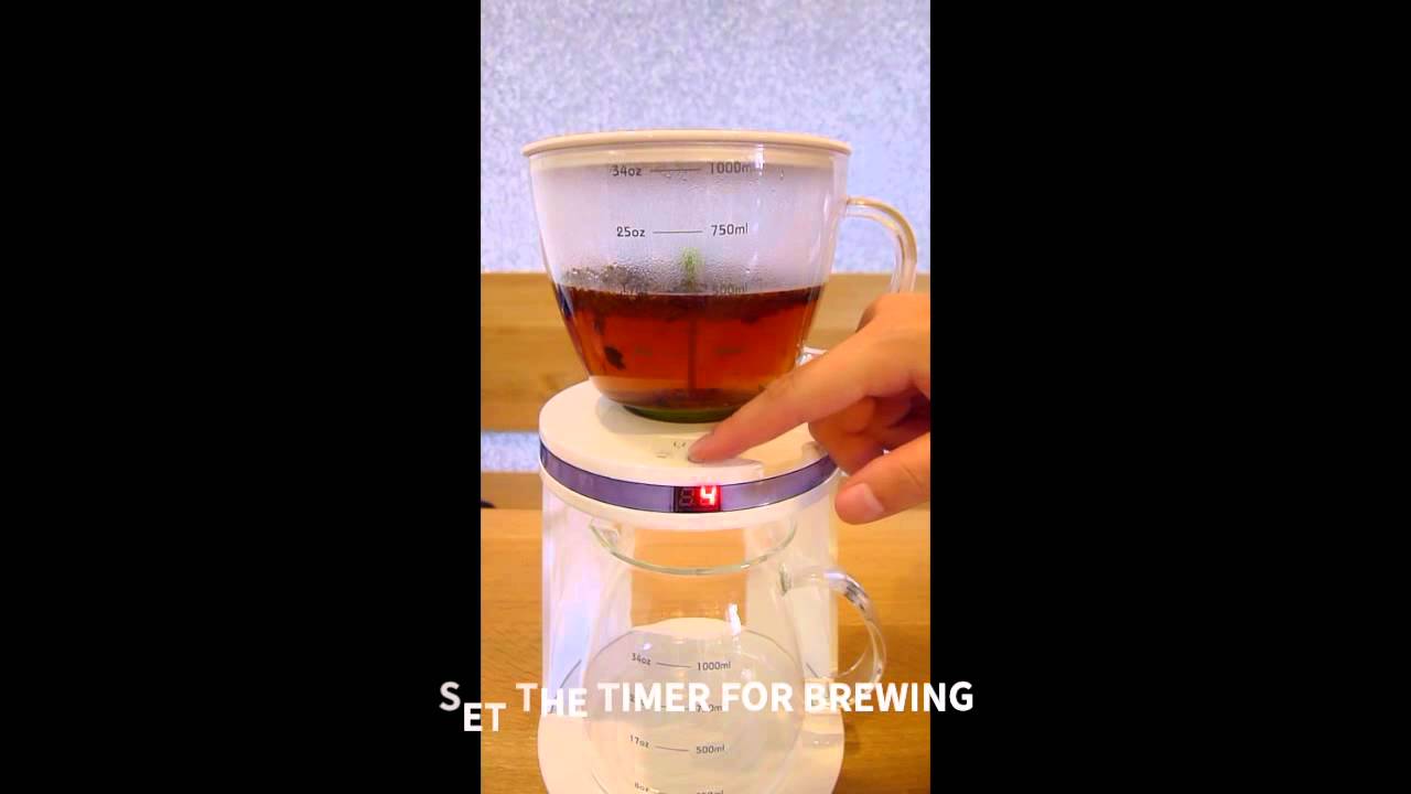 TaC Brew for tea brewing - YouTube