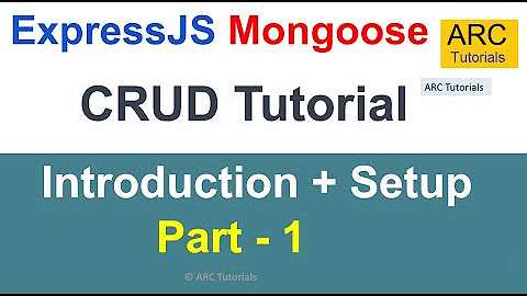 ExpressJS Mongoose CRUD Tutorial - YouTube