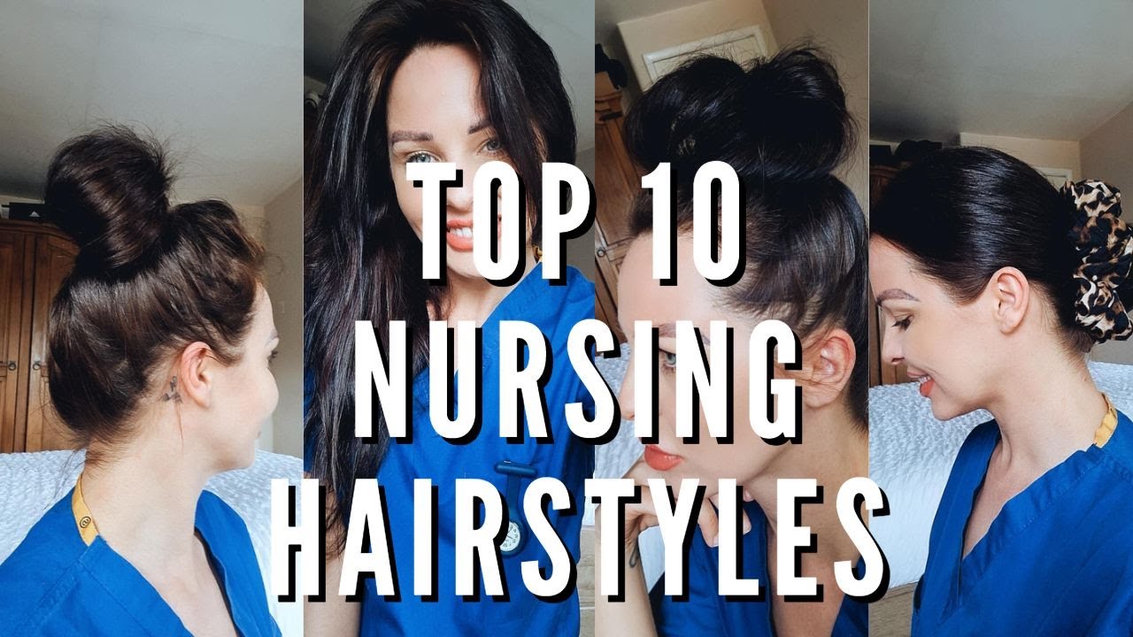 NURSING HAIRSTYLES | UNDER 2 MINUTES | TOP 10 | HOW TO | EASY ...