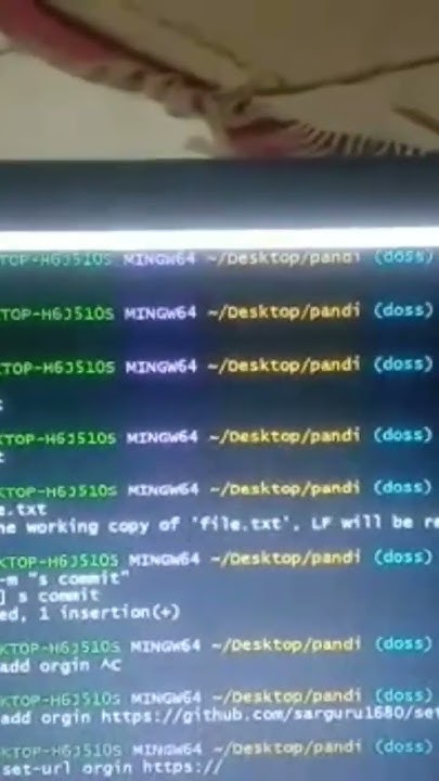 git bash tutorial in practical sessions - YouTube