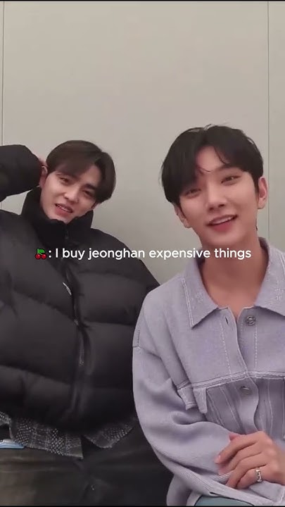 Jeongcheol moment 😍 Scoups is so excited 🤭#seventeen #세븐틴 #jeongcheol #jeonghan #scoups - YouTube