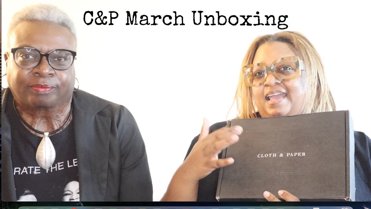 Unboxing Cloth and Paper March Sub Box - YouTube