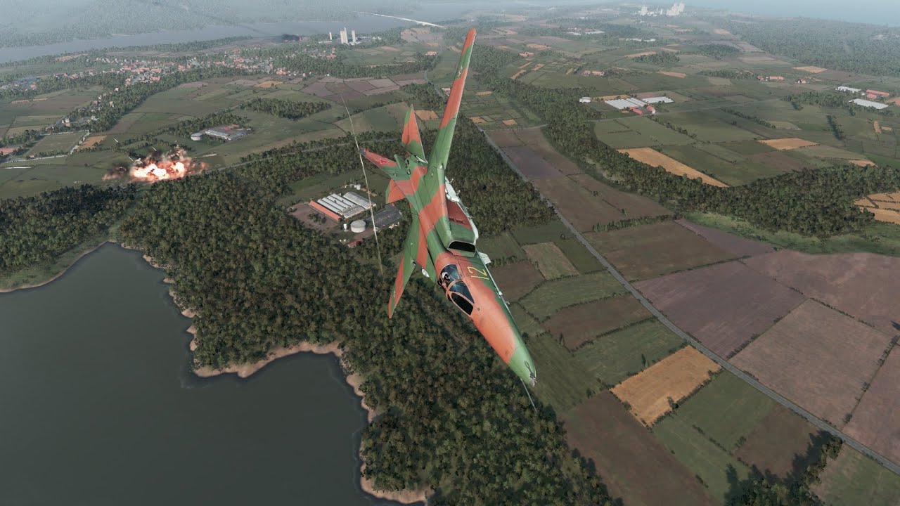 WARNO: Mikoyan MiG-27M on a bombing mission! #mig27 #bombers - YouTube