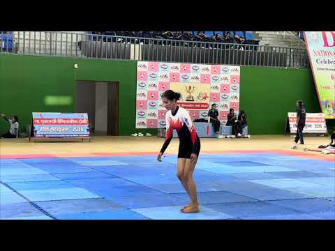 Khel Mahakumbh 2026 || State yogasana championship || Artistic solo performance ❤️