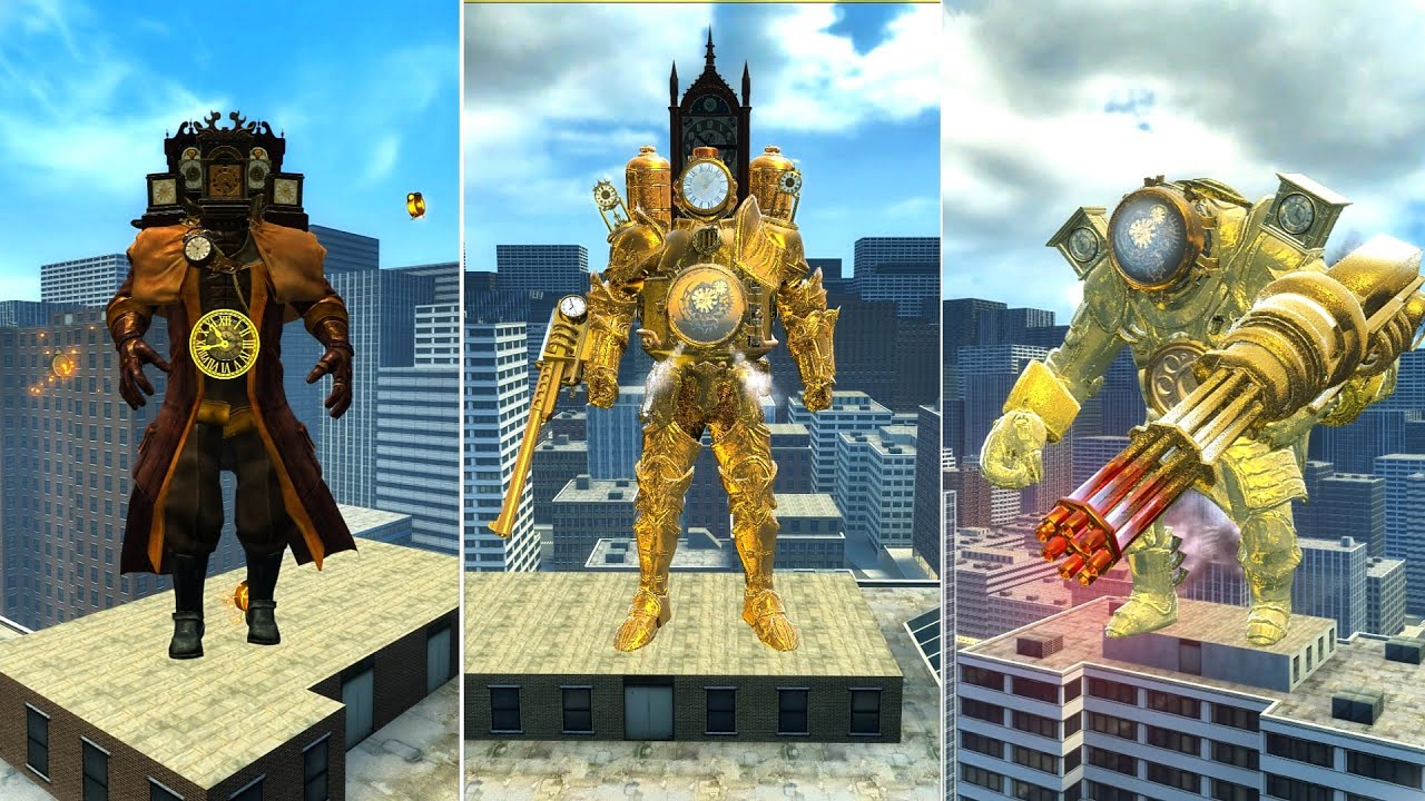 EVOLUTIONS OF NEW SUPER UPGRADED TITAN CLOCKMAN IN SKIBIDI TOILET ...