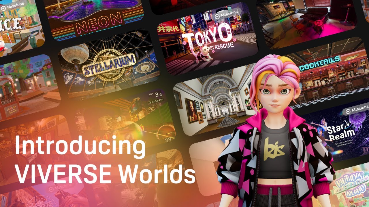 HTC's Viverse Worlds aims to be the YouTube for 3D content