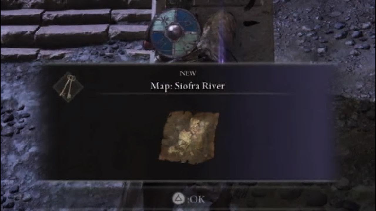 Elden Ring Siofra River Map Location - YouTube