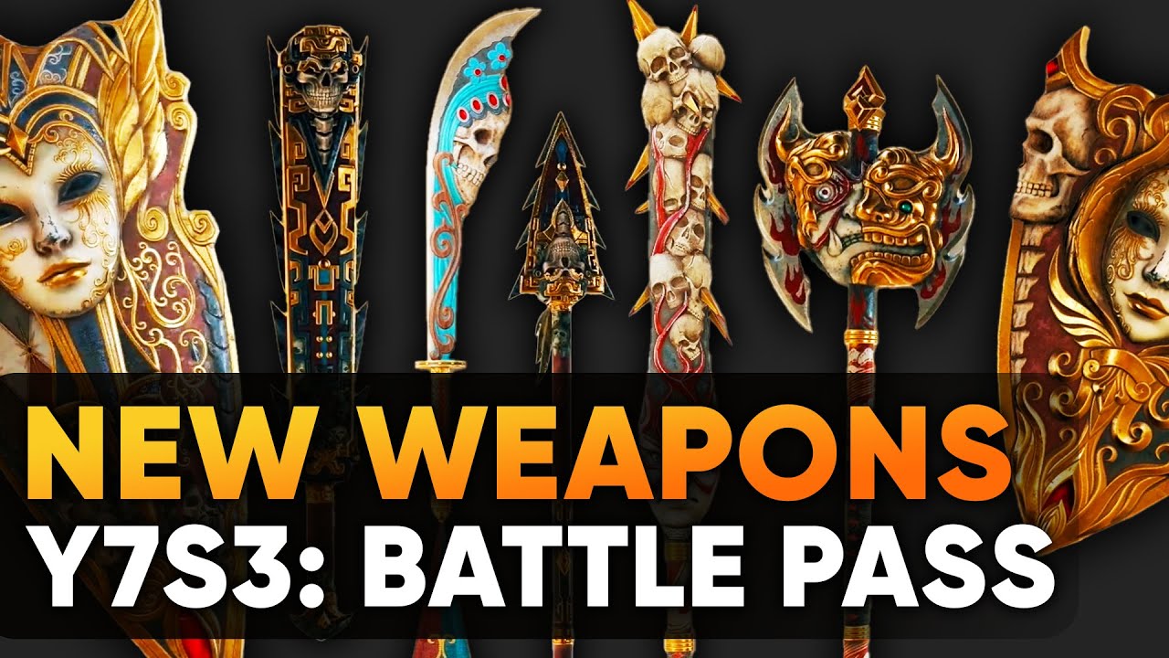 For Honor: DECEIT New weapons, effects and finishers | Y7S3 Battle Pass ...