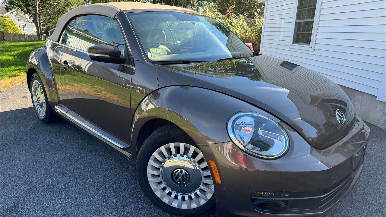 For Sale!! 2015 VW Beetle Convertible with 44,000 miles Top Operation ...
