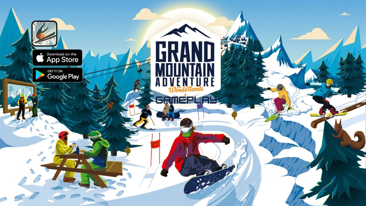 Grand Mountain Adventure - Ultimate Skiing & Snowboarding Open-World ...