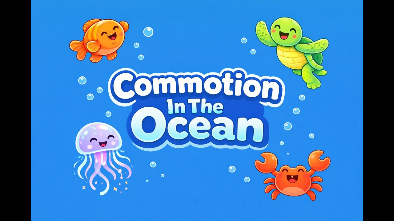 Commotion In The Ocean Fun Kids Dance Song Underwater Animal Music for ...