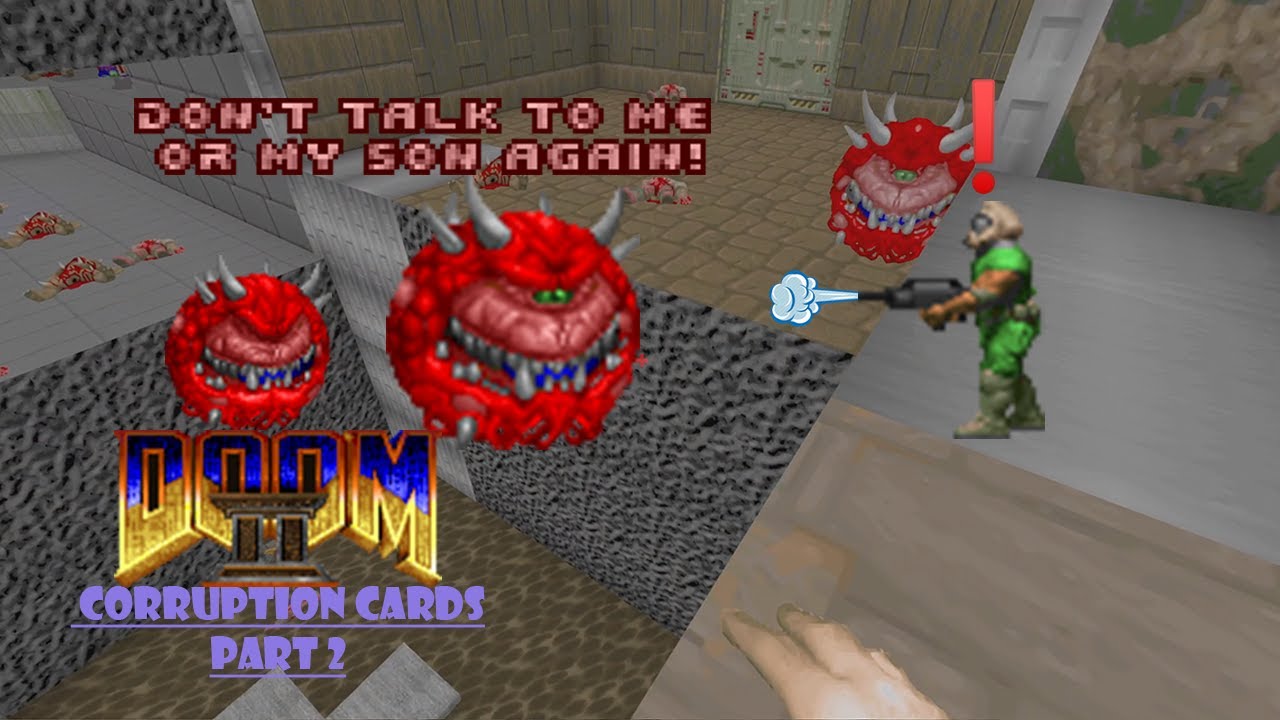 More Enemies, Less Ammo! Doom 2 Corruption Cards Pt. 2 - YouTube