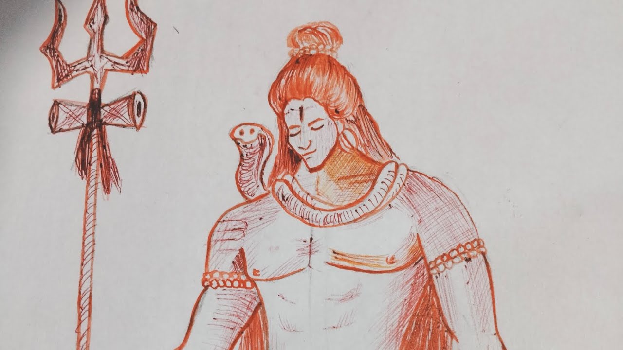 shiv drawing step by step #drawing #shiv #painting #artwork #artist # ...